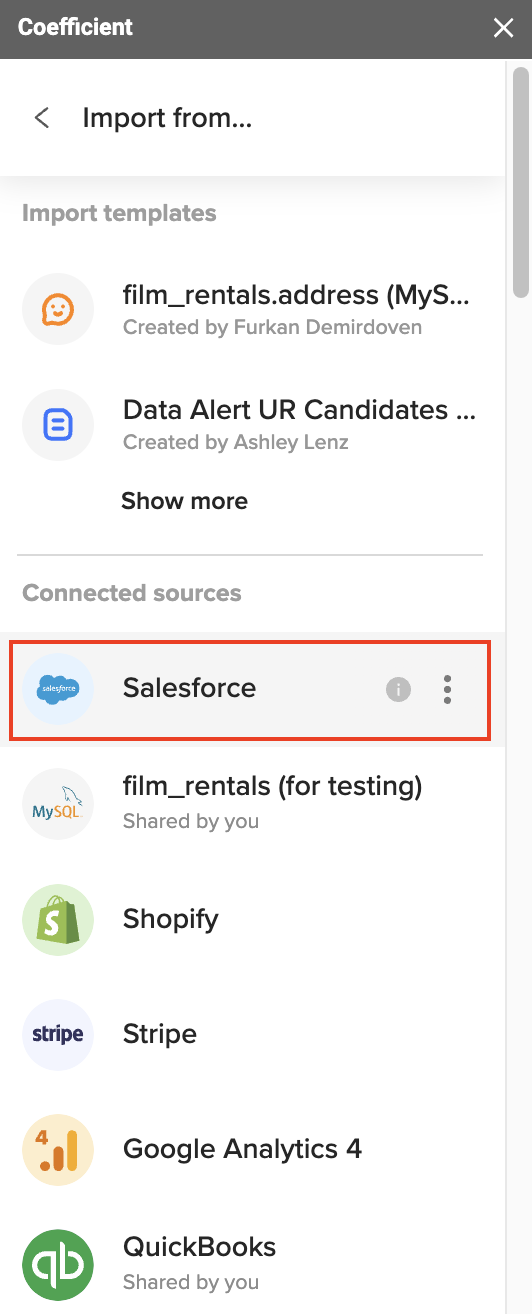Salesforce – Coefficient