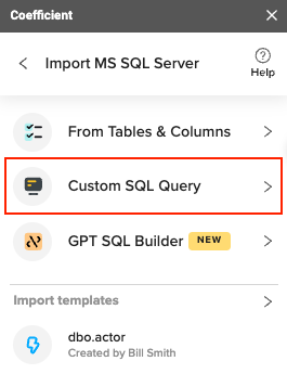 MS SQL – Coefficient