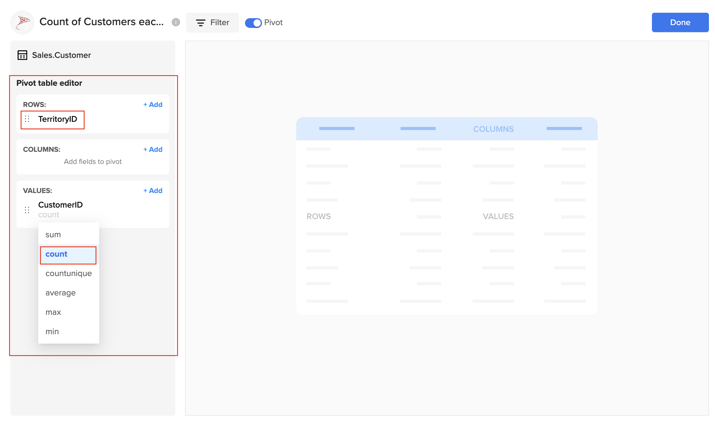 Sheet Optimization – Coefficient
