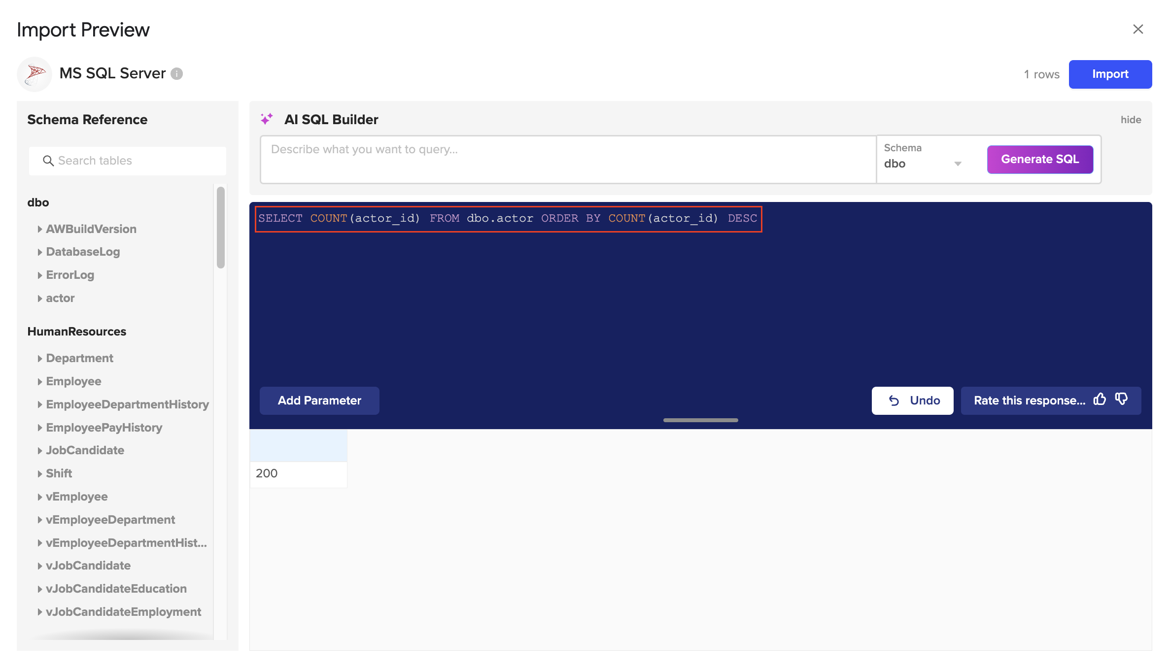MS SQL – Coefficient